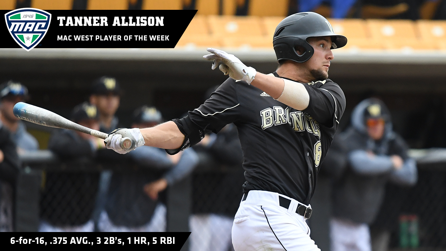 Tanner Allison - Baseball - Western Michigan University Athletics