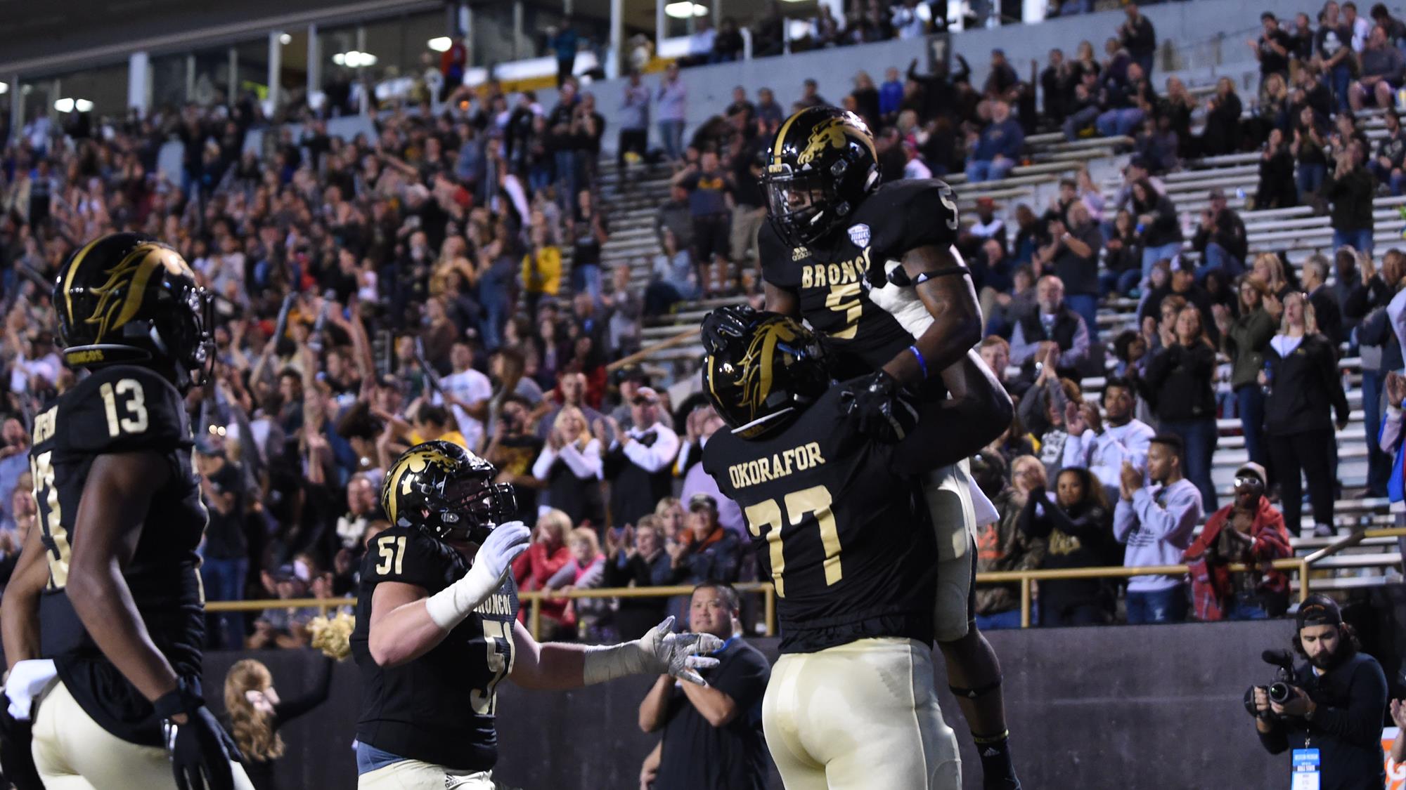 Okorafor & Pfeifer Named All-Americans, WMU Football Has MAC-Best 13 ...