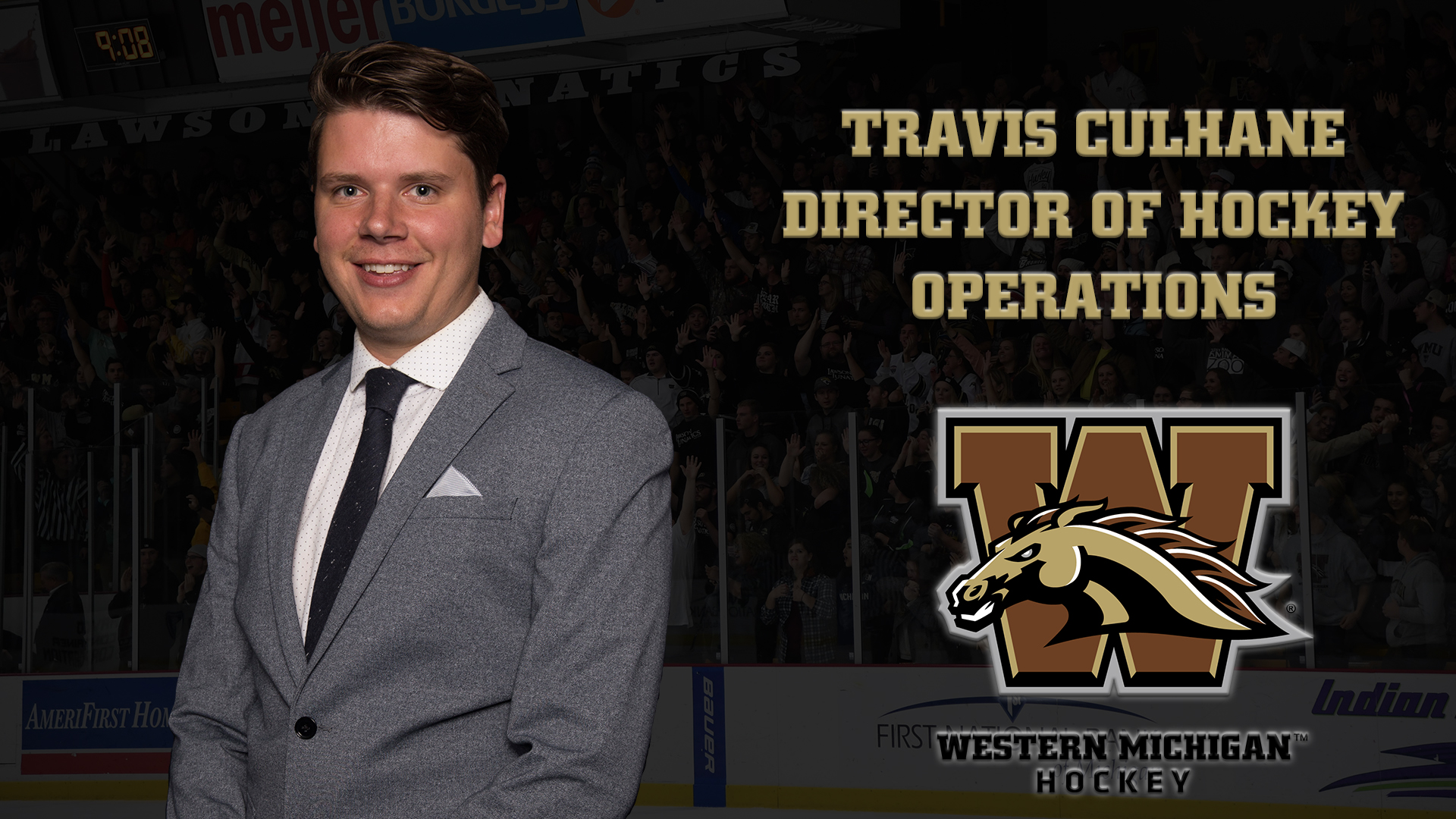 Travis Culhane Named Director of Hockey Operations - Western Michigan ...