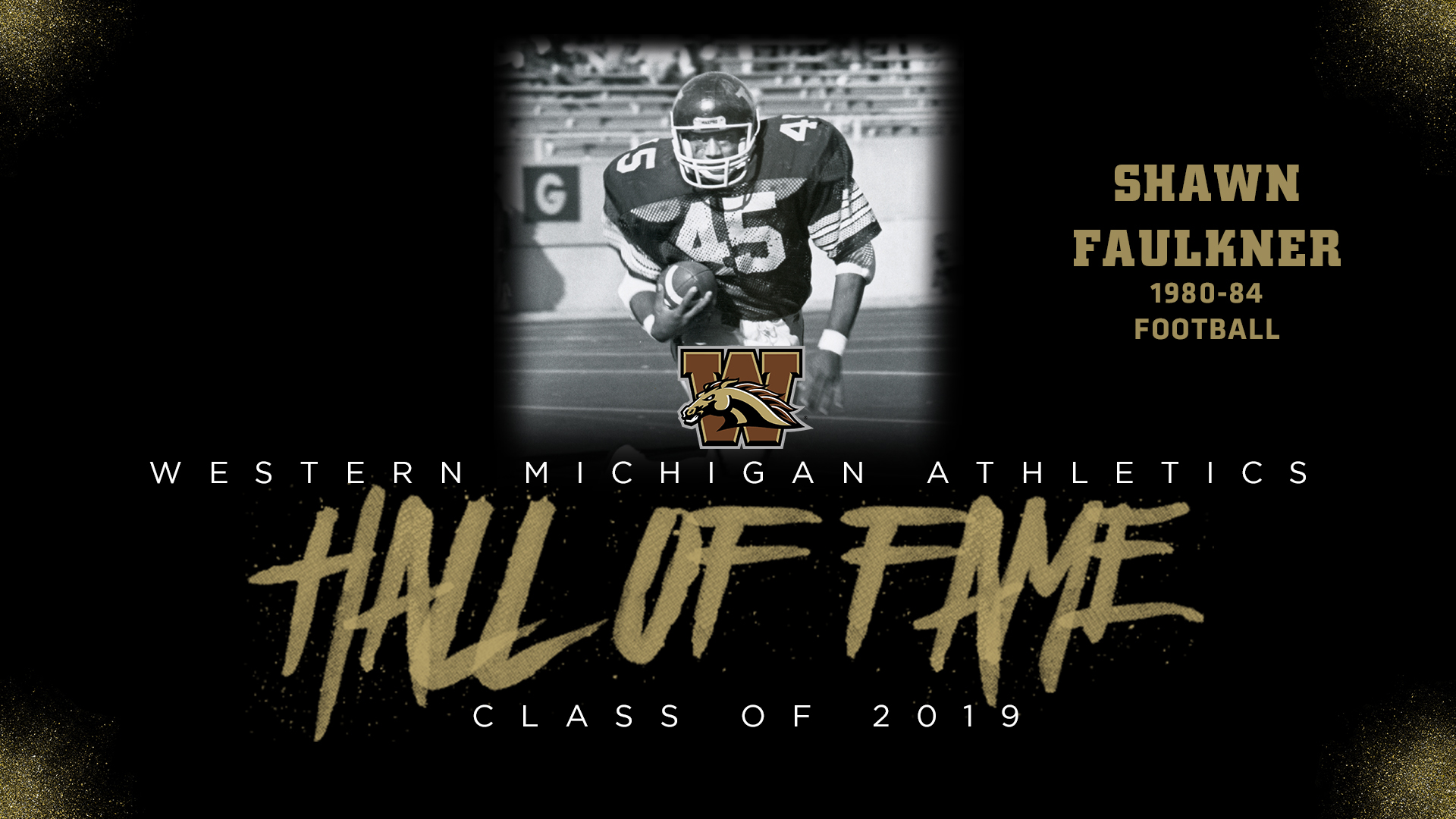 2019 Hall of Fame Spotlight: Shawn Faulkner - Football - Western ...