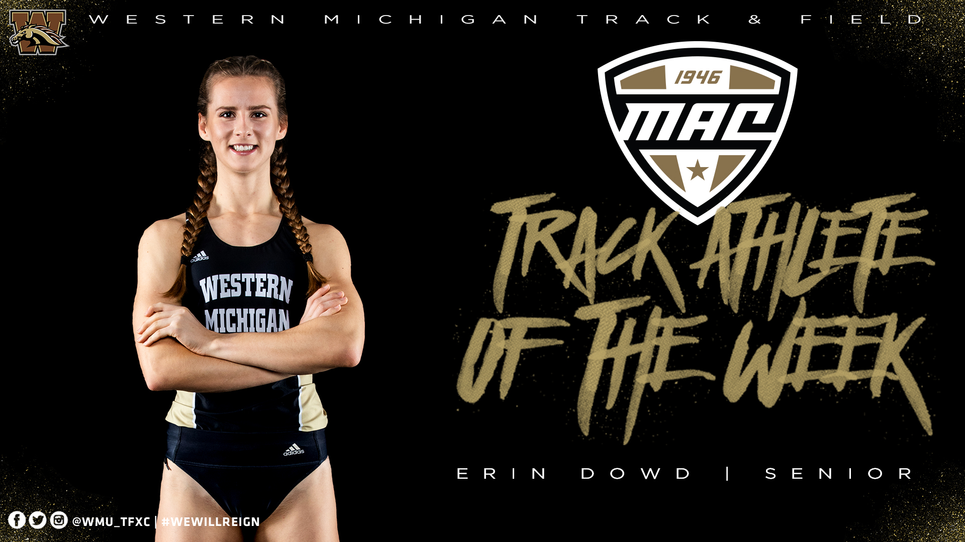 Erin Dowd Named MAC Track Athlete of the Week - Western Michigan ...