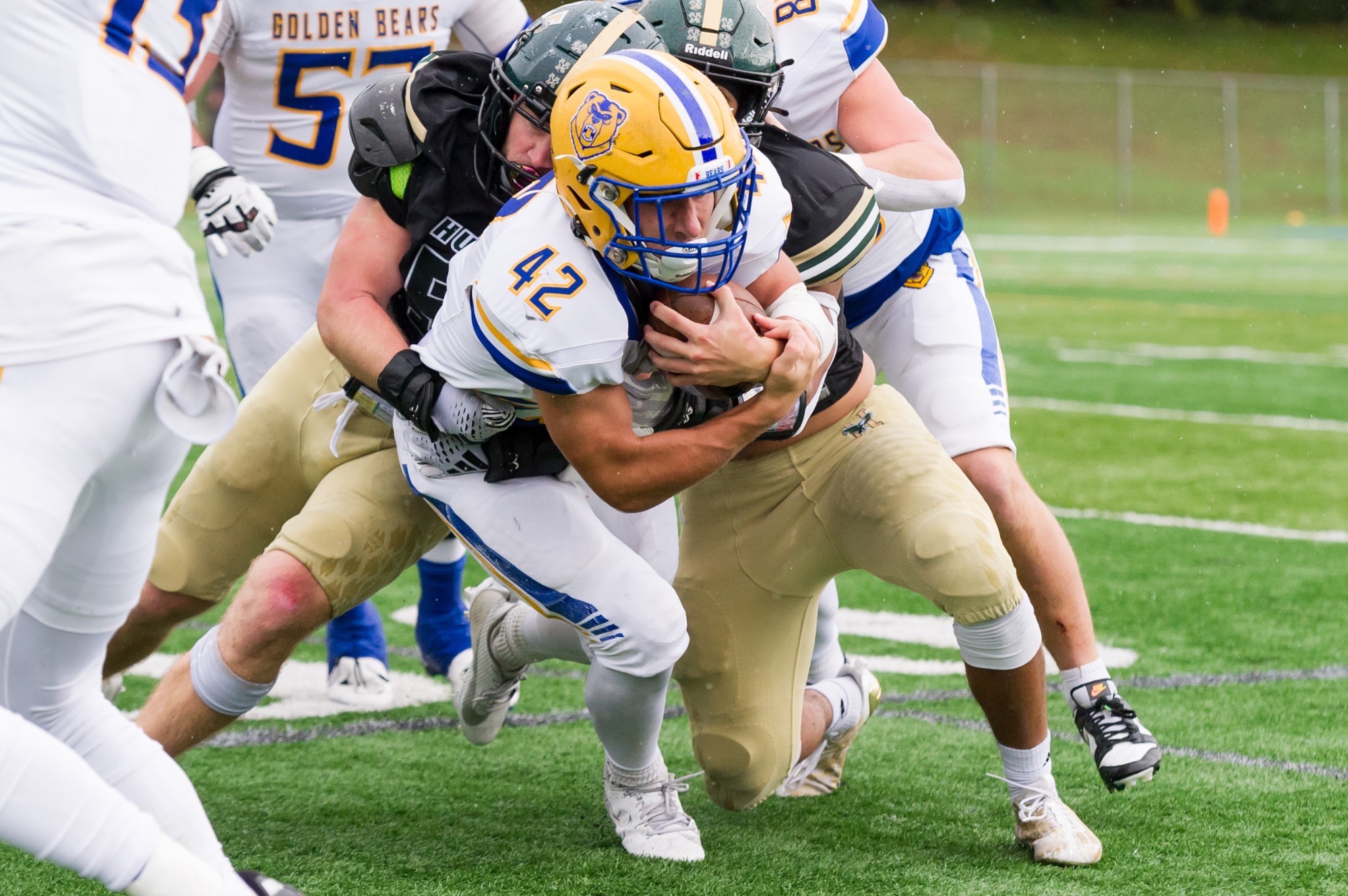 WNE Football Scores 42 Unanswered Points in Blowout Win at UNE ...