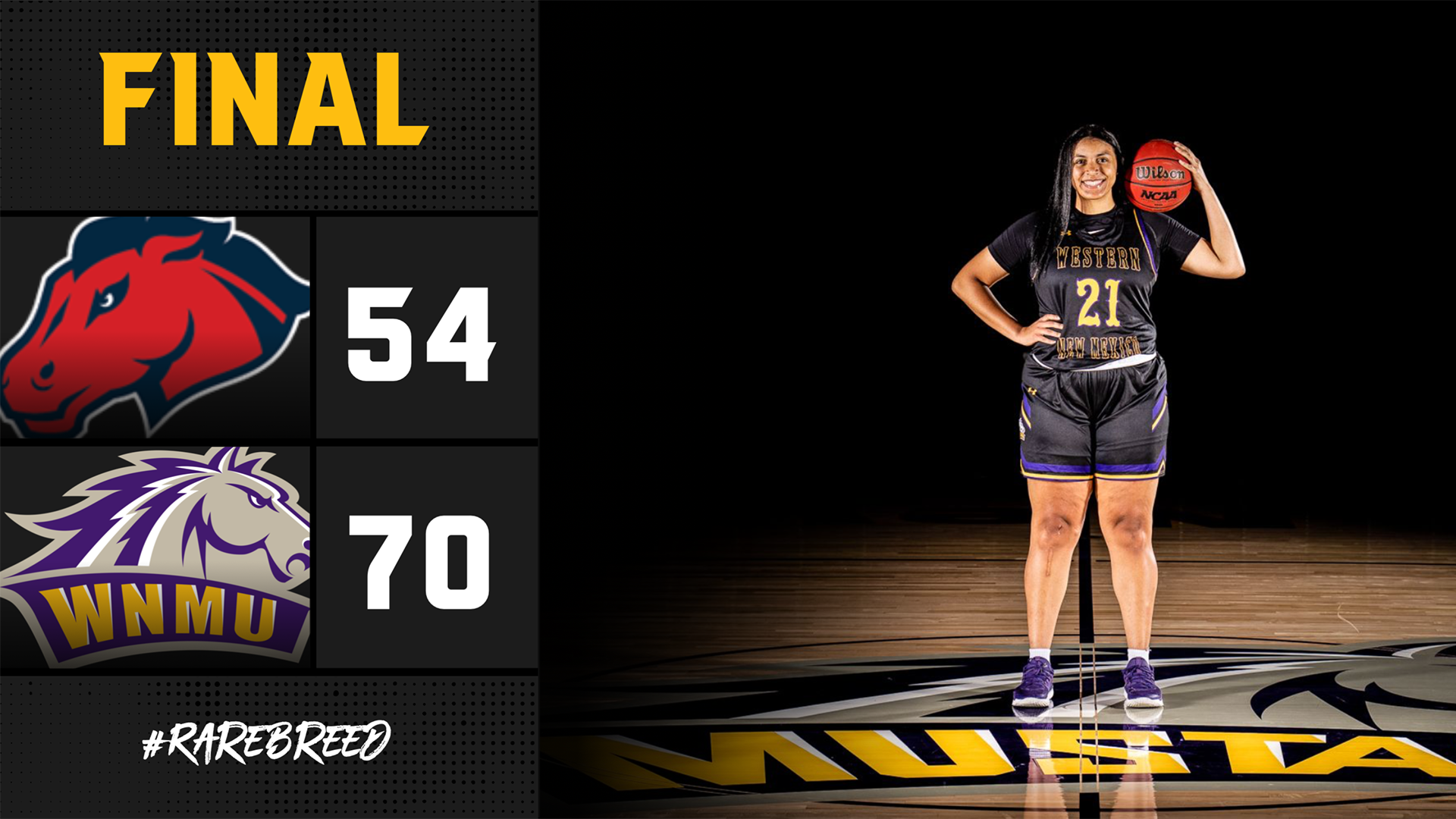 Double-Doubles From Smith and Lee Lead WNMU to Victory Against ...