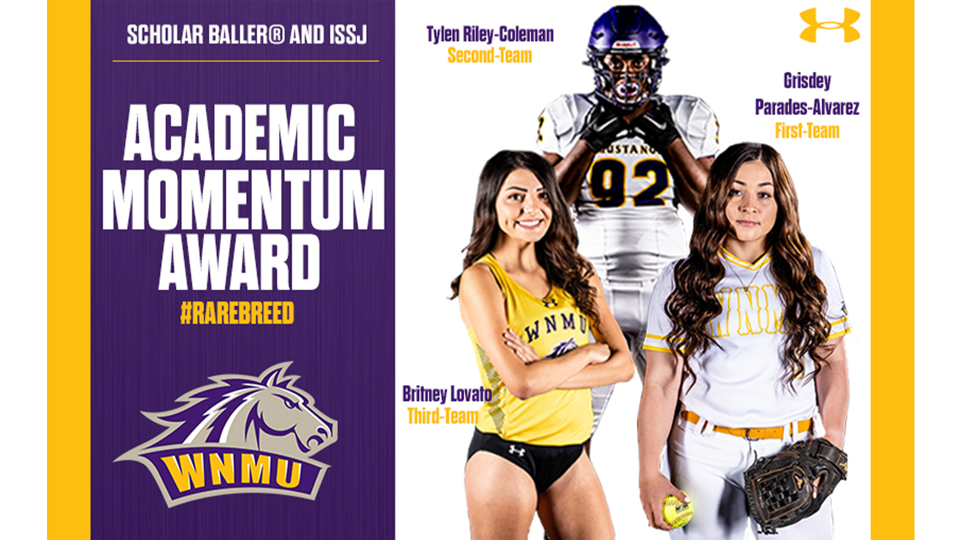Three Mustangs Earn National Academic Momentum Award - Western New ...