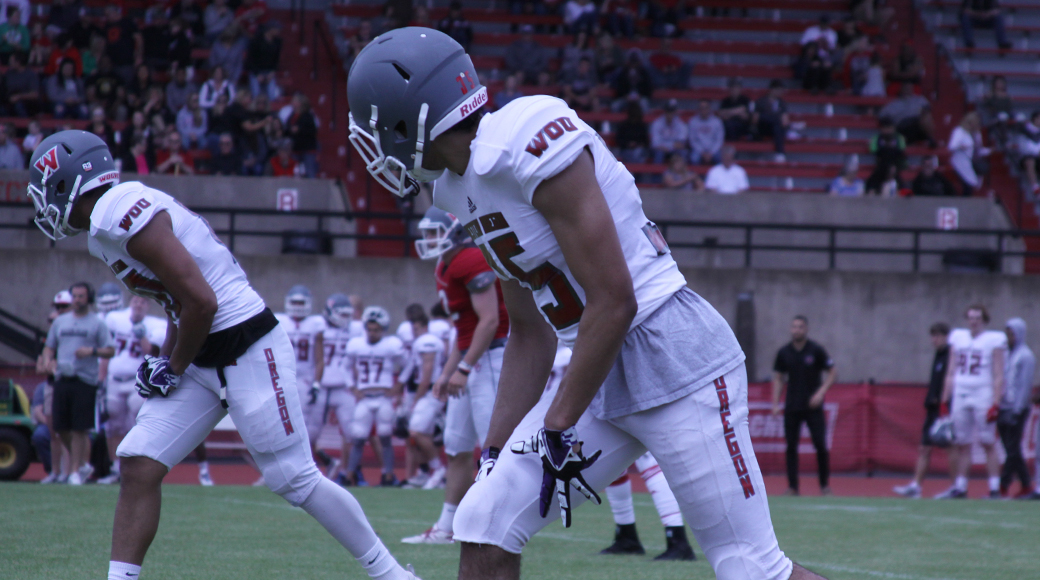 Youth movement highlights WOU Football Spring Game - Western Oregon ...