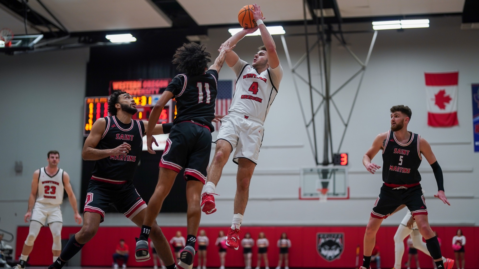 Western Oregon has shot at end, but No. 13 Saint Martin's holds Wolves ...