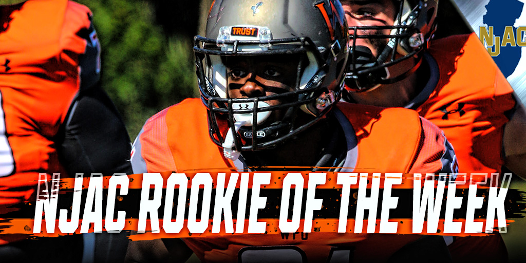 Riddick Picks Up Third NJAC Football Offensive Rookie of the Week Award ...