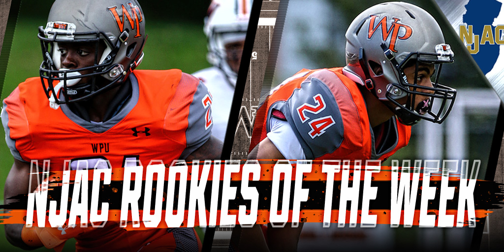 Riddick, Blount Take Home NJAC Football Weekly Awards - William ...