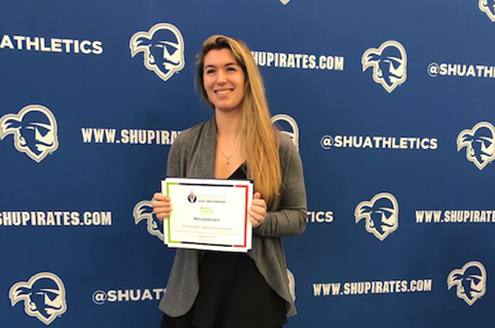 Two-Sport Standout Griffith Honored by NJAIAW, Named Pioneers ...