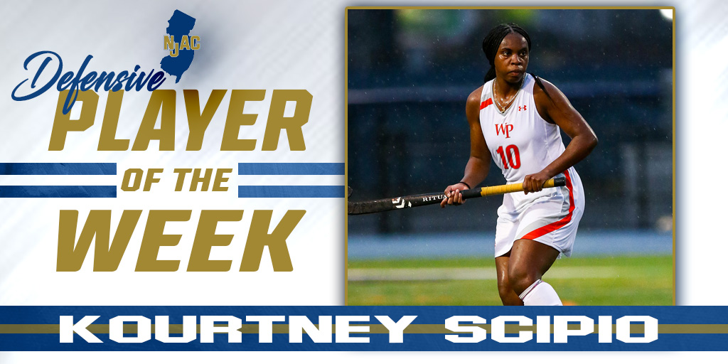 Scipio Honored as NJAC Field Hockey Defensive Player of the Week Award ...