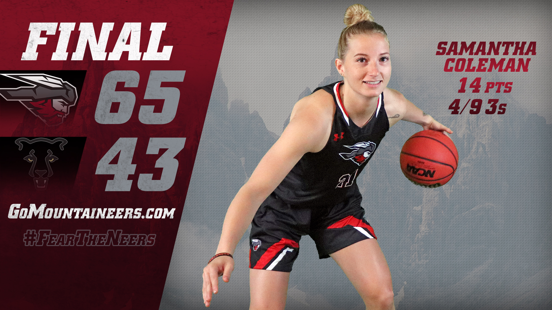 Samantha Coleman - 2021-22 - Women's Basketball - Western Colorado ...