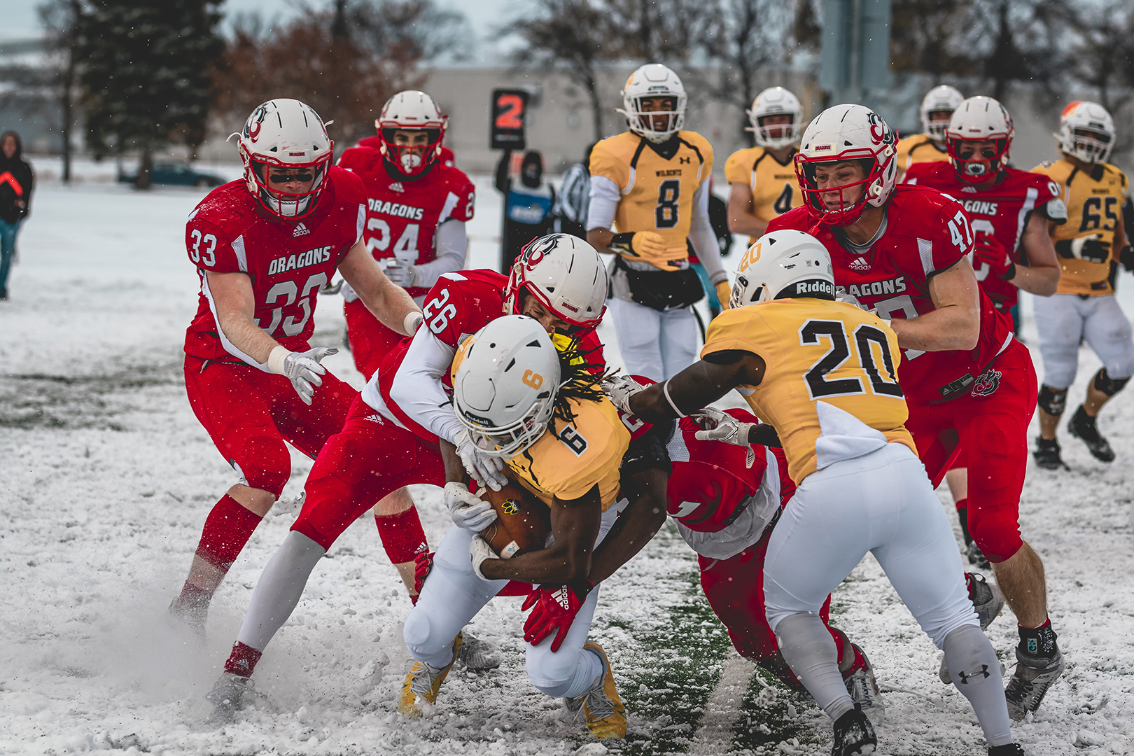 Wildcats hold off late Dragon rally for 24-21 win - first seven-win ...