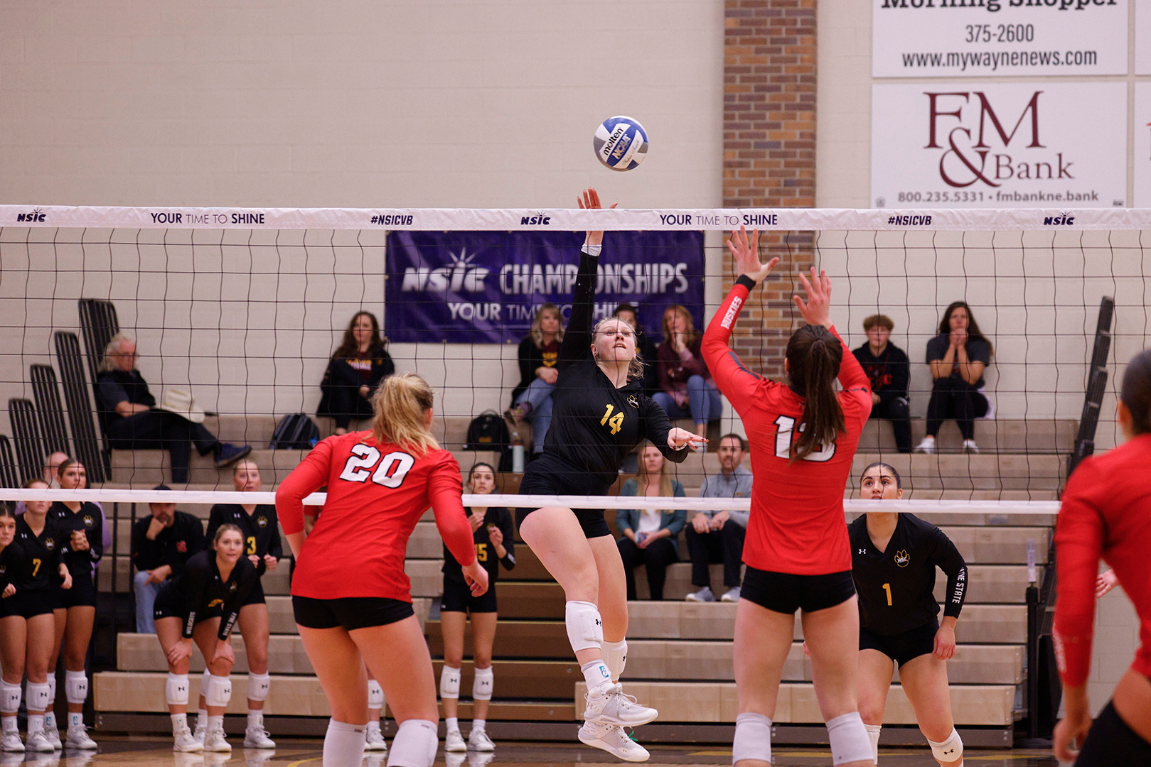 #1 Wildcats fall in five-set battle with #8 SCSU in NSIC Tournament ...