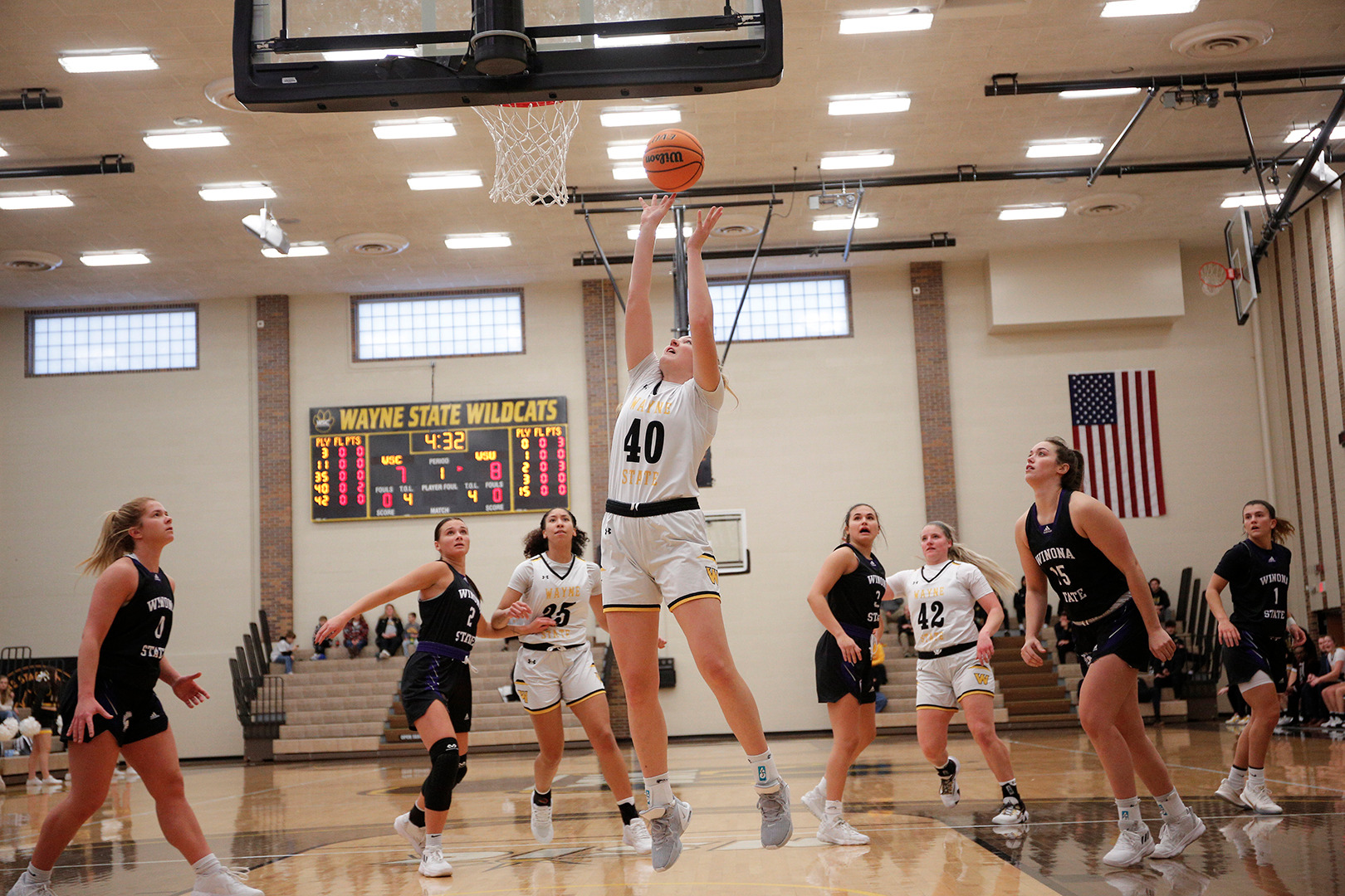 Fourth quarter comeback gives Wayne State 60-56 win at Winona State ...