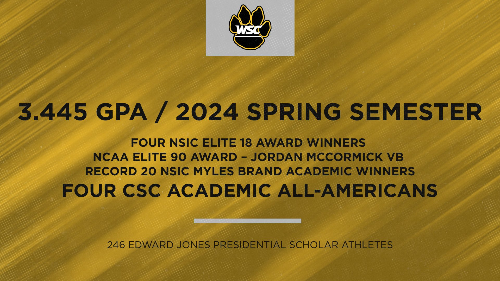 2024 WSC Athletic Hall of Fame Class to be inducted October 26th ...