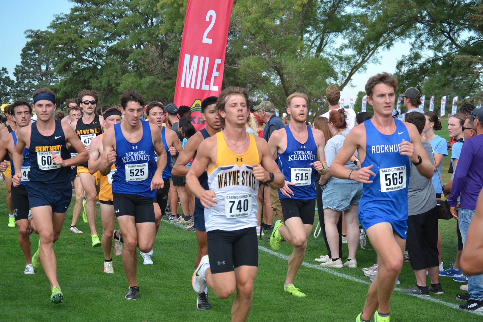 Dreyer top finisher for WSC men at Augustana Twilight Invite - Wayne ...