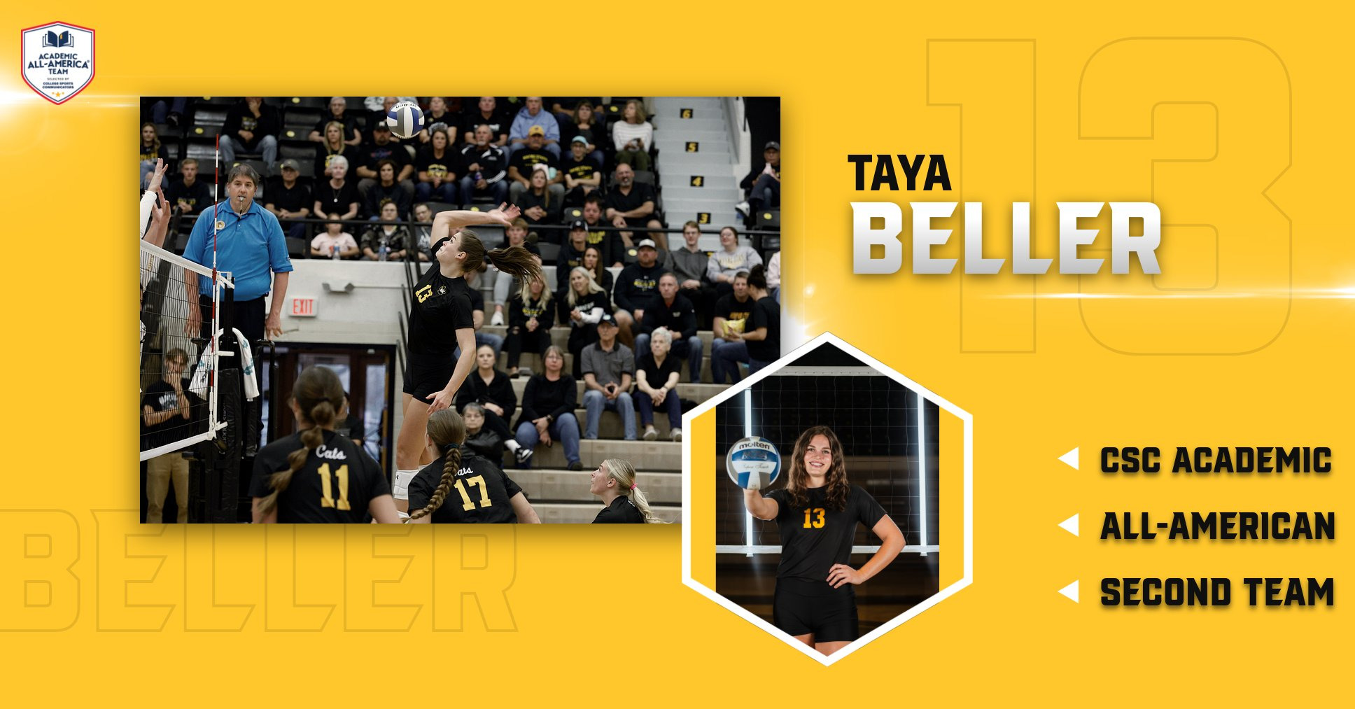 TAYA BELLER VOTED D2CCA ALL-CENTRAL REGION FIRST TEAM - Wayne State College Athletics