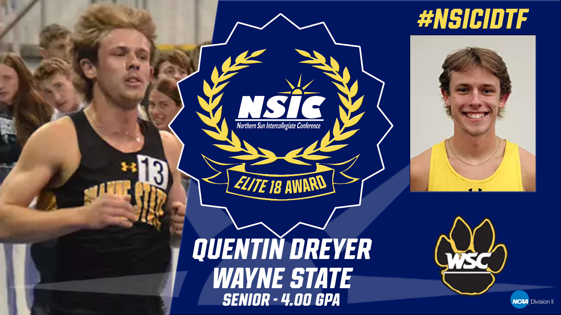 Elge places in weight throw for WSC men on opening day of NSIC Indoor ...