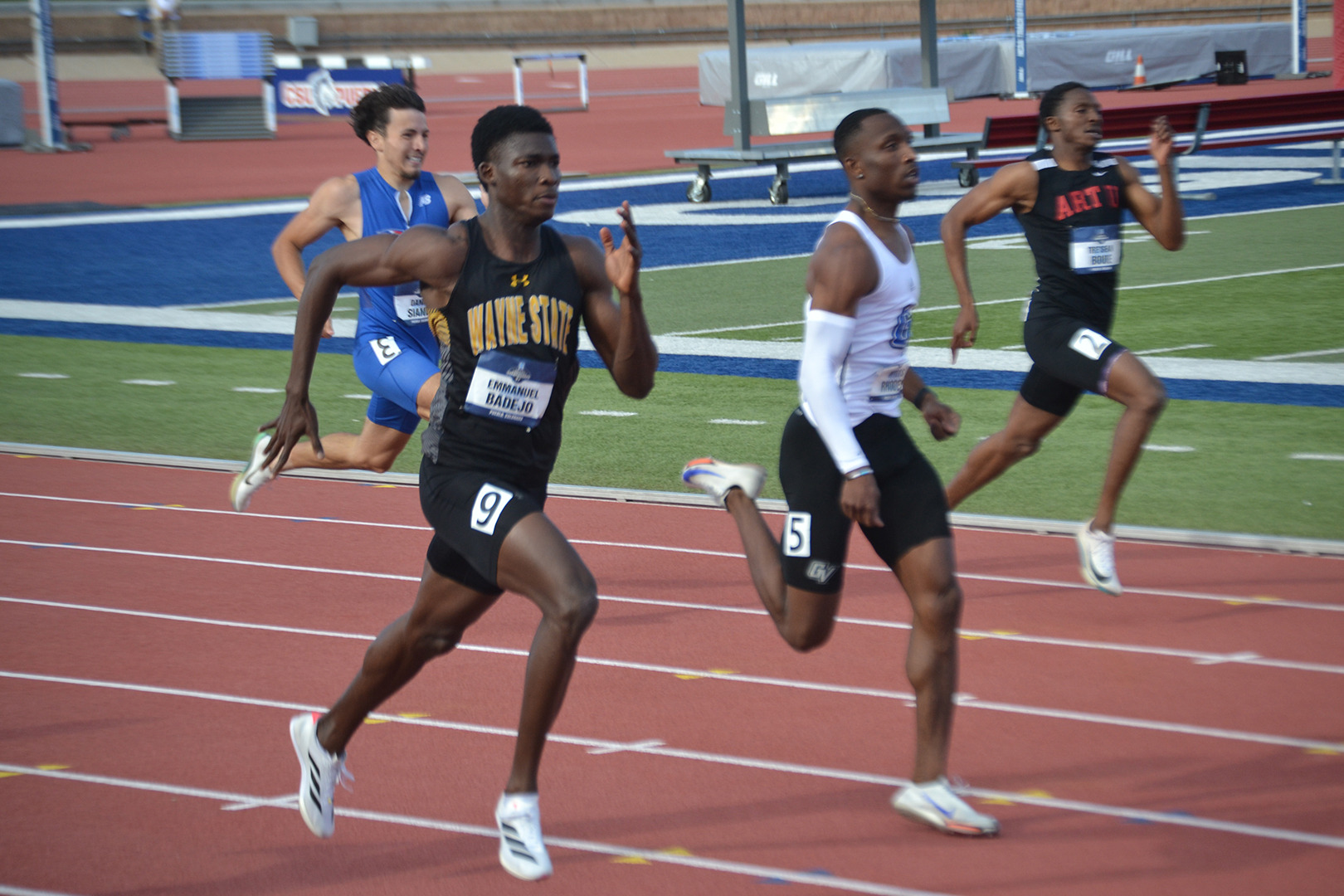 Badejo sets another new school record with All-American honors in 400 ...