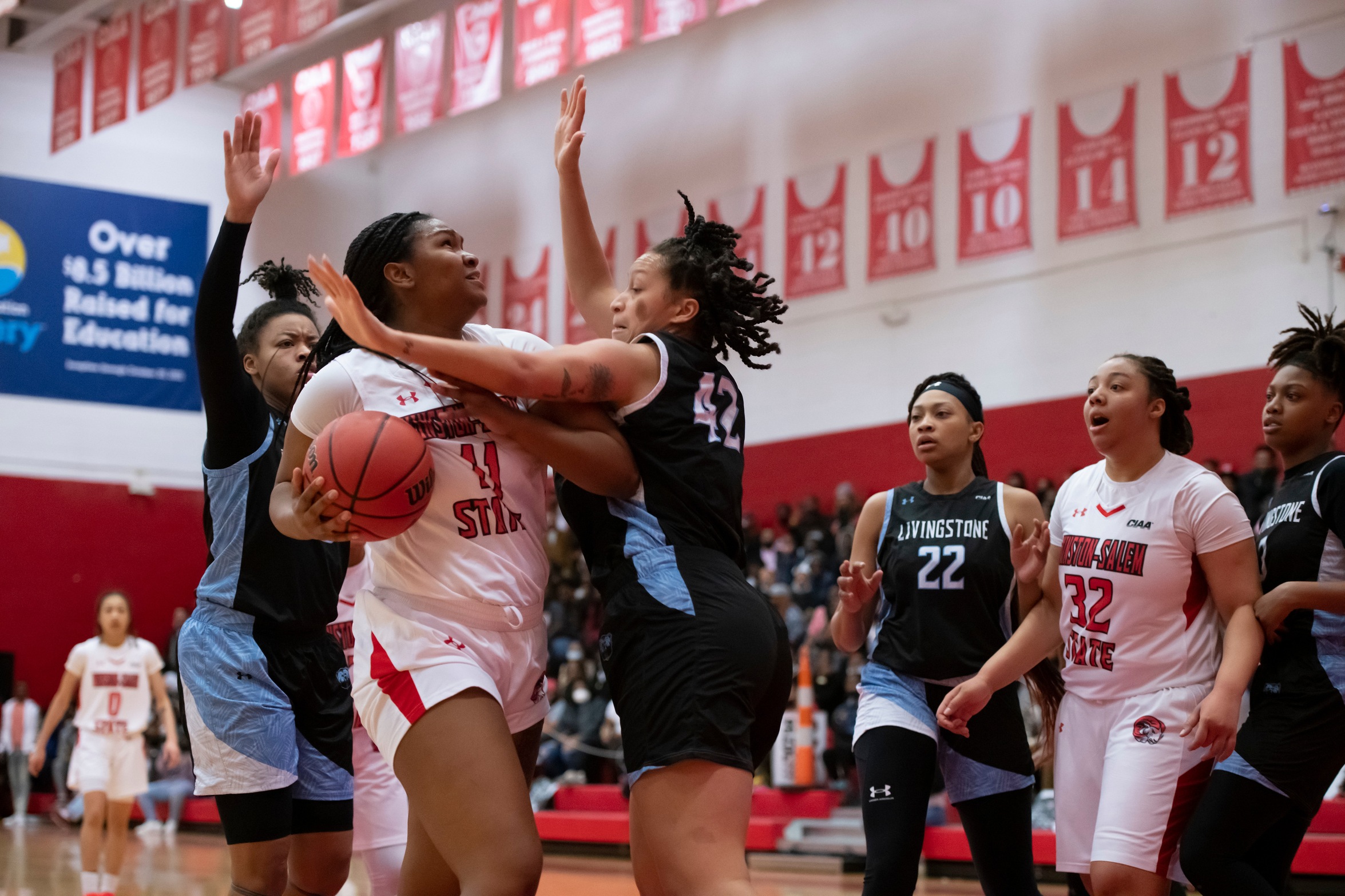 WSSU Women's Basketball Fall in a Tough Battle to JC Smith - Winston ...