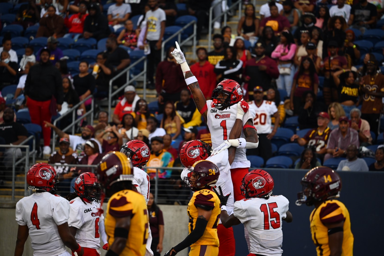 WSSU Football Falls in Season Opener to Central State - Winston-Salem ...