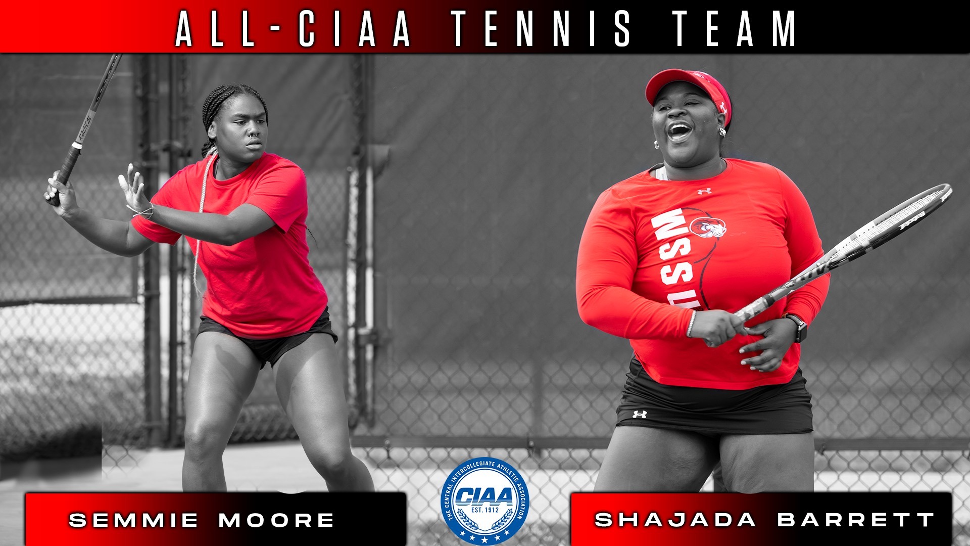Barrett and Moore Named to the All-CIAA Tennis Team - Winston-Salem ...