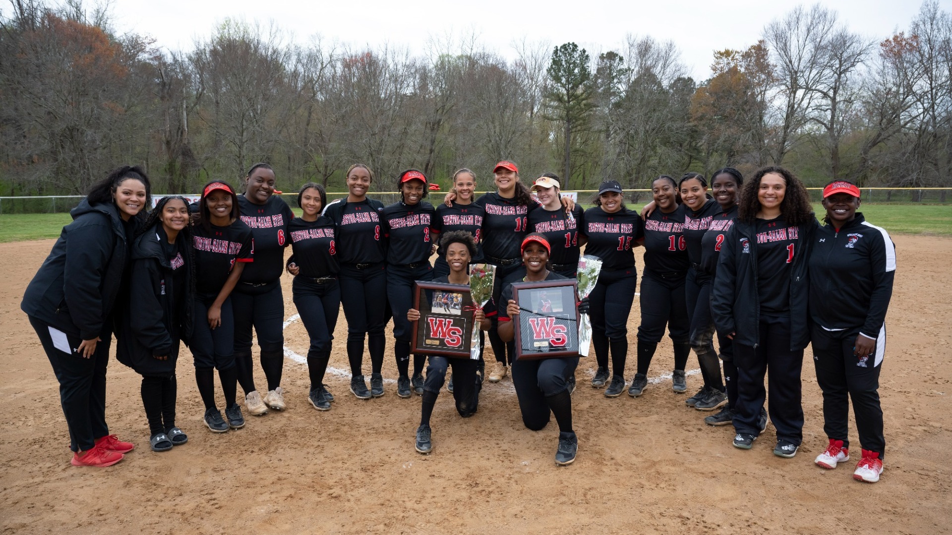 Rams Sweep Johnson C. Smith on Senior Day - Winston-Salem State University