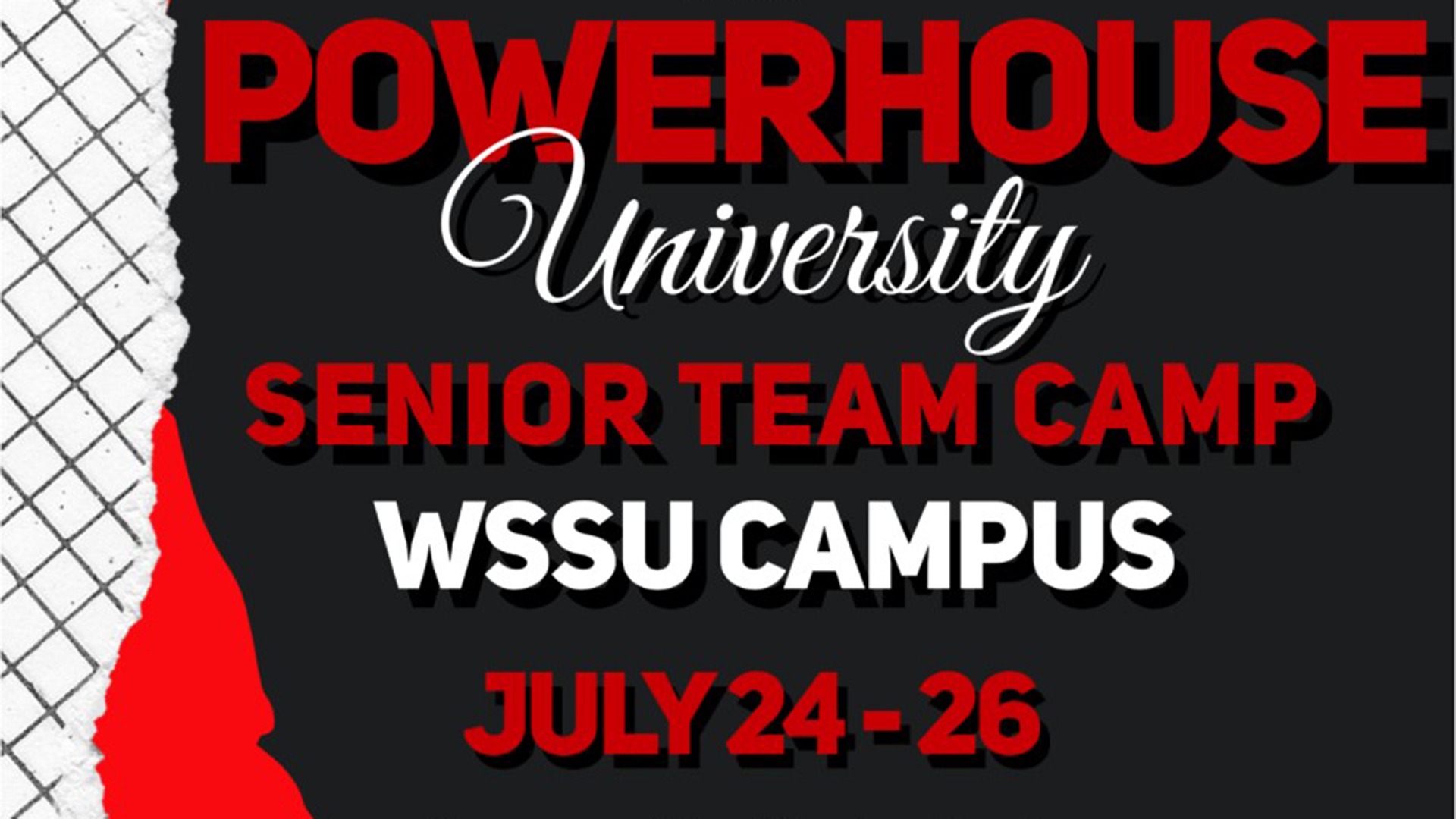 WSSU Powerhouse of Red & White Announce University Team Camp - Winston ...