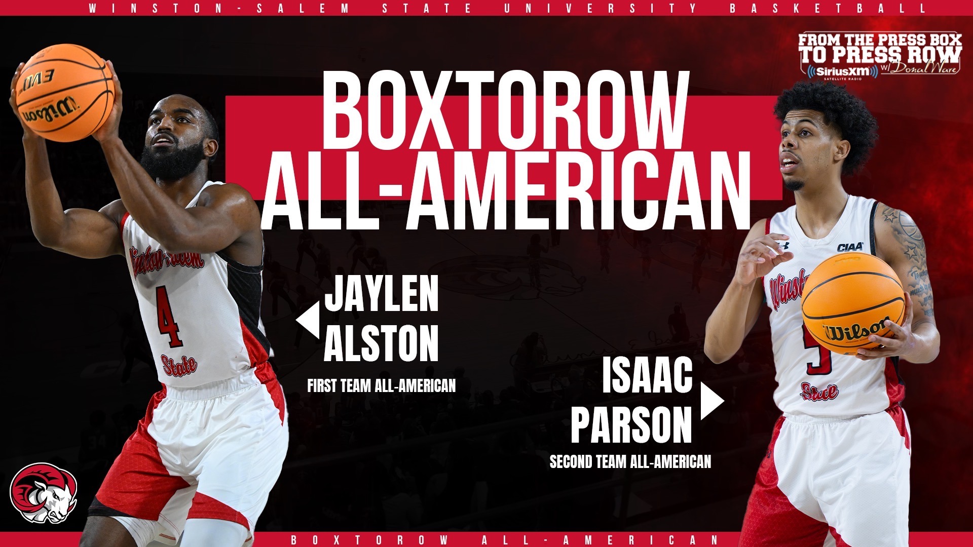 Isaac Parson - 2023-24 - Men's Basketball - Winston-Salem State University