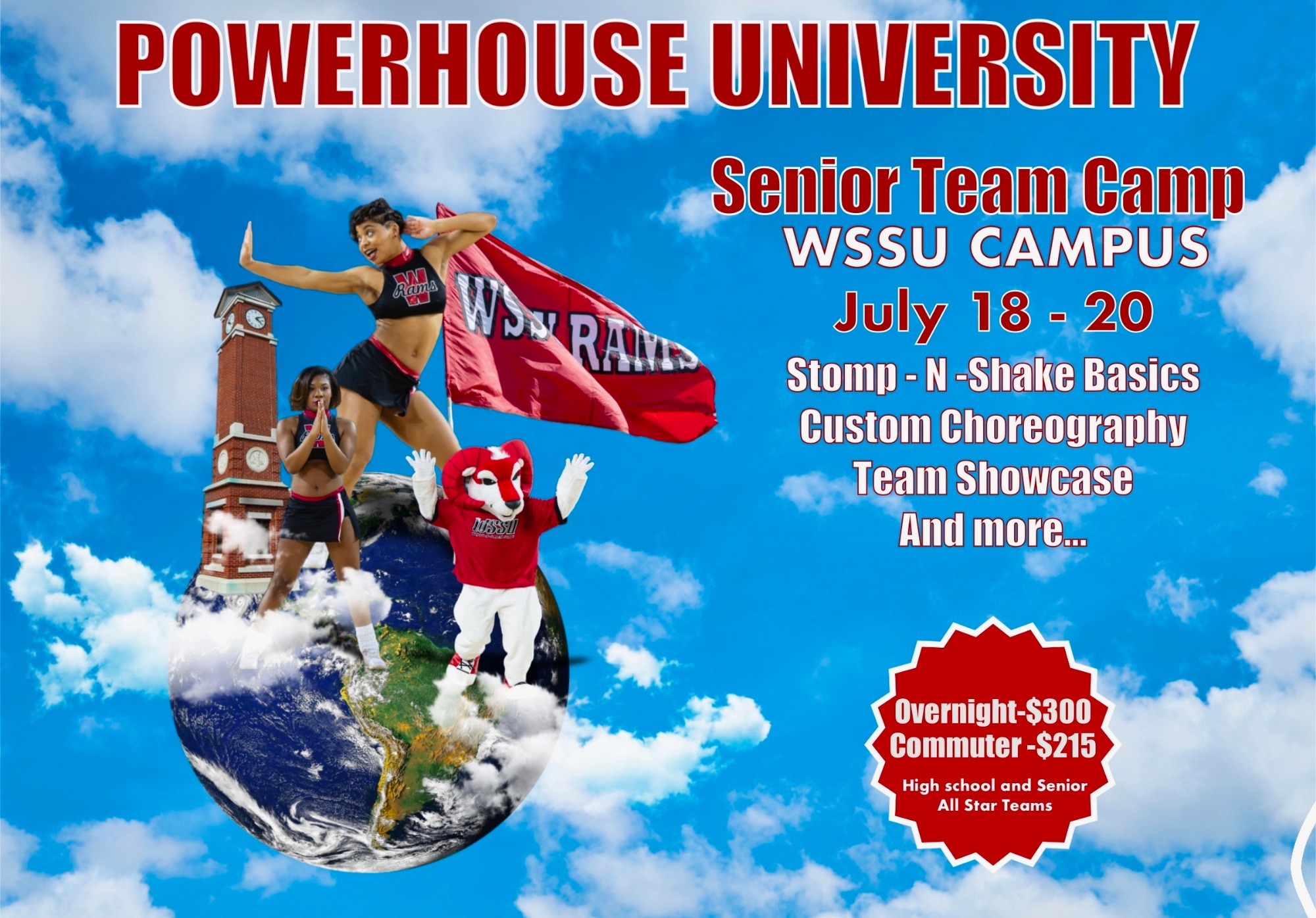 Powerhouse of Red and White Announces Cheer Captains for 24-25 Season ...