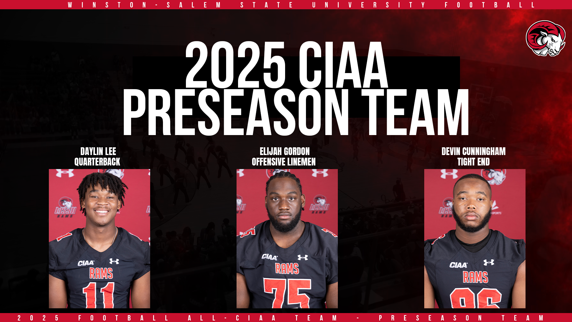 Football Announces 2025 Home Schedule - Winston-Salem State University