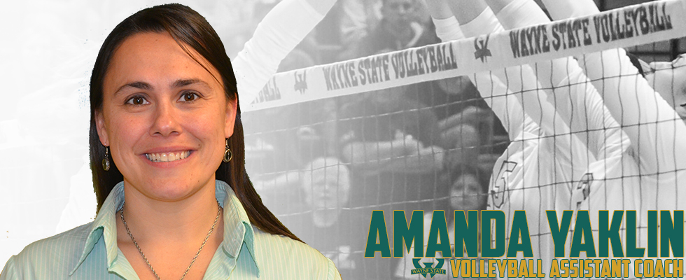 Volleyball Names Amanda Yaklin as Assistant Coach - Wayne State ...