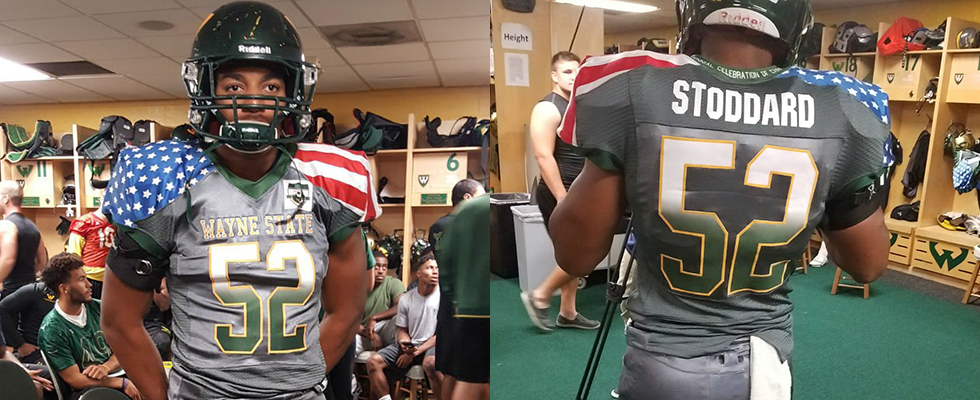 Wayne State Athletics Unveils 100th Anniversary Football Uniforms ...