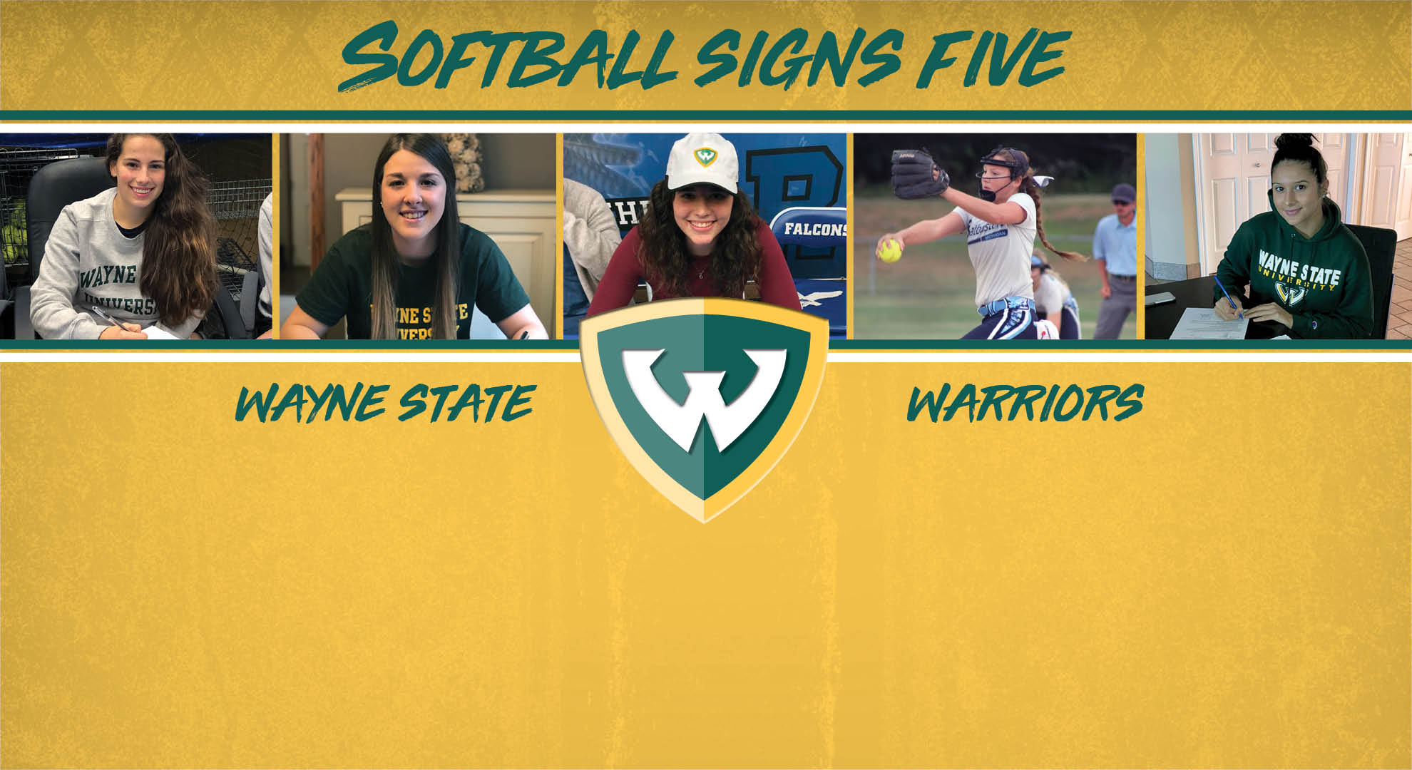 Softball Adds Five For 2020 Campaign - Wayne State University Athletics