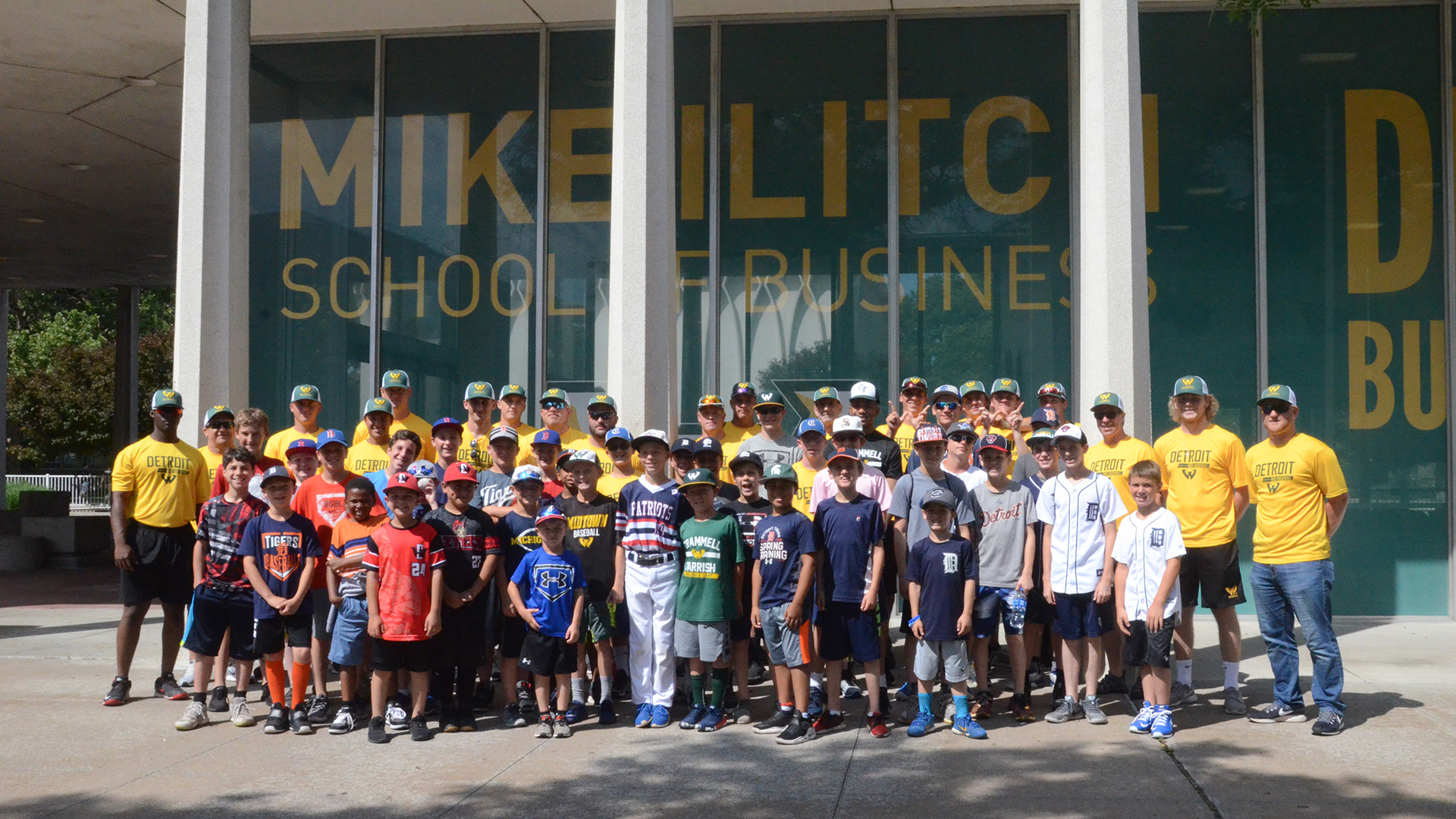 Week-Long Summer Baseball Camp Attracts Kids to Campus - Wayne State ...