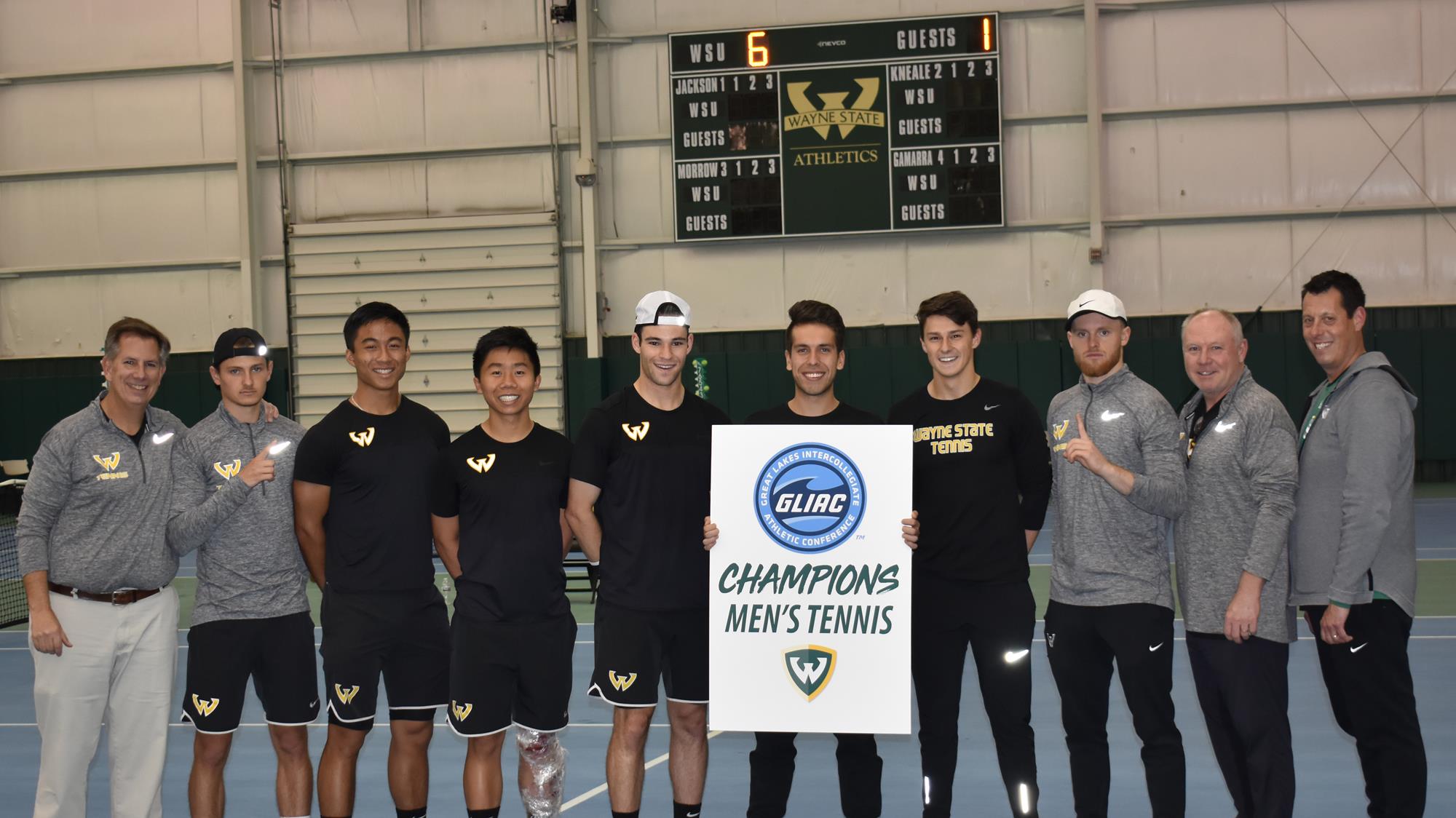 Men's Tennis Concludes Season Undefeated in the GLIAC - Wayne State ...