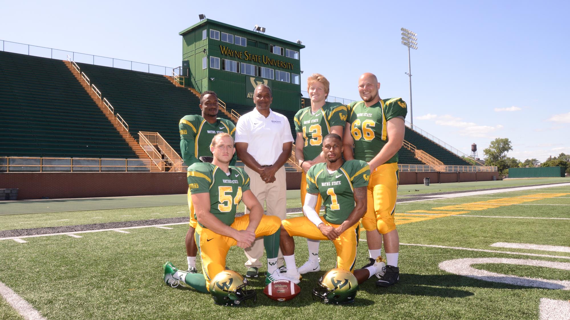 Football Announces 2019 Captains - Wayne State University Athletics