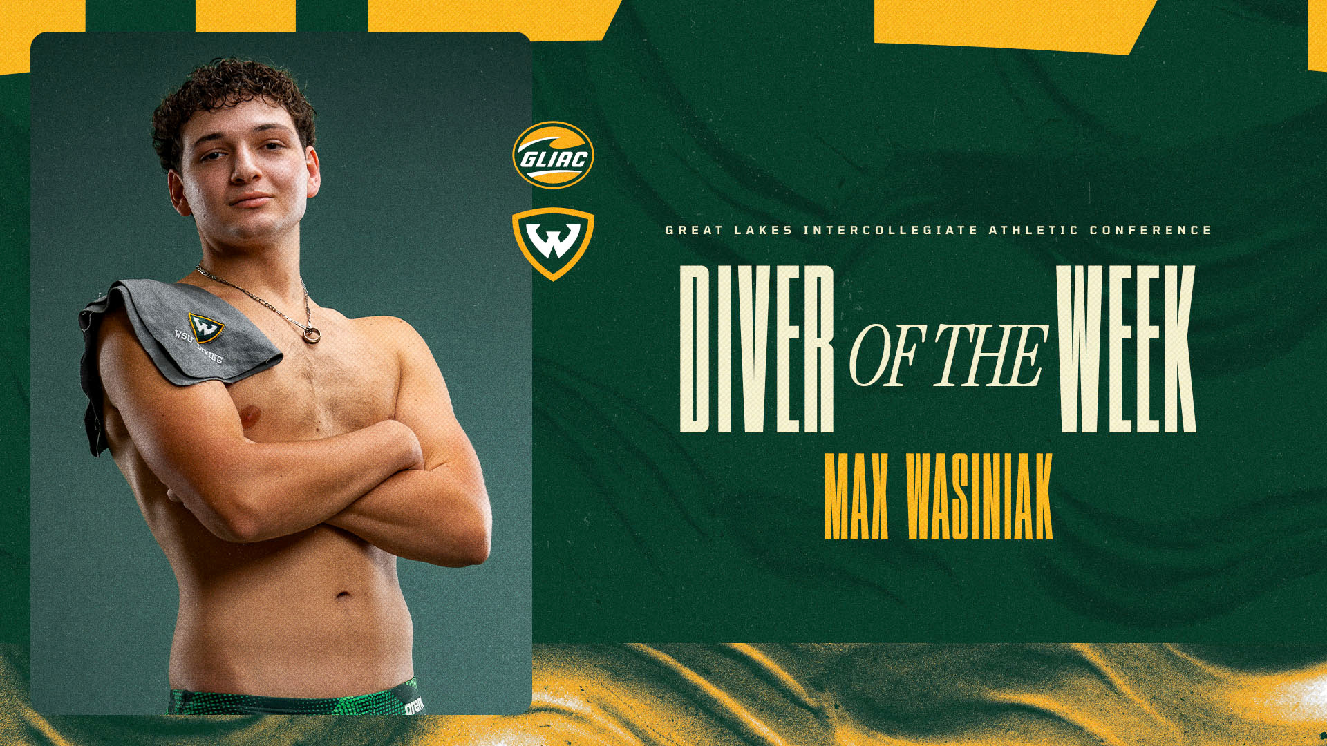 Wasiniak Collects Fifth Career GLIAC Diver of the Week Distinction - Wayne State University ...