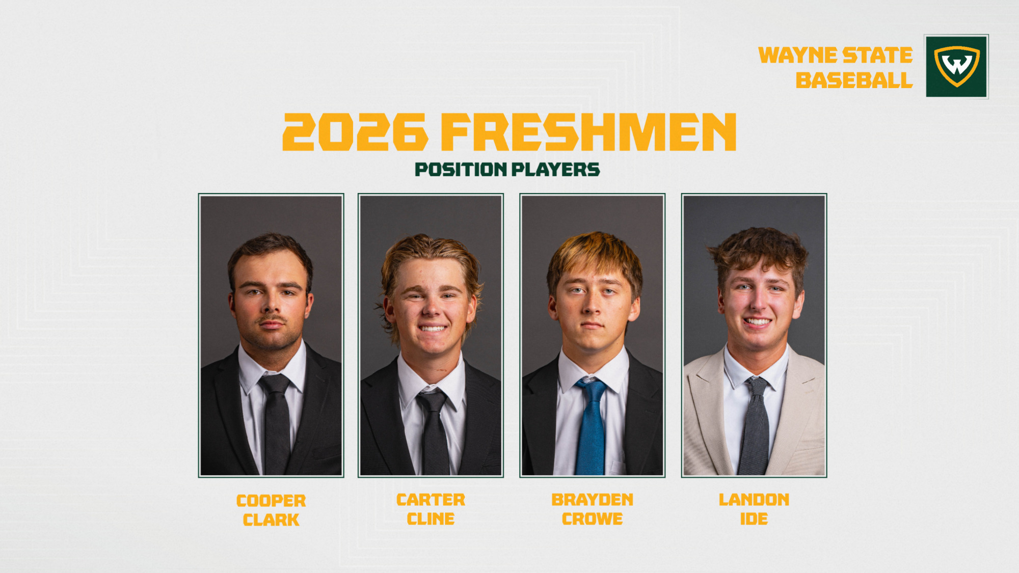 Baseball Adds Two Transfer Position Players - Wayne State University Athletics