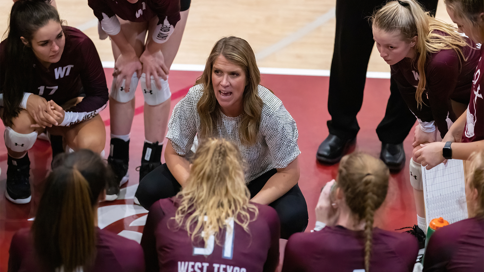 No. 15 Lady Buffs Shutdown Rambelles in Three, Potts Earns 70th Win ...