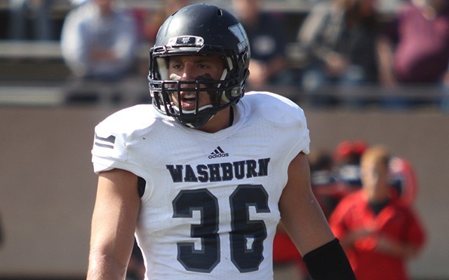 Alec Steuber - 2015 - Football - Washburn University Athletics