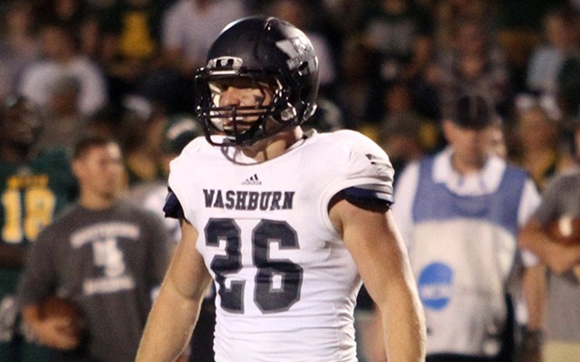 Zack Weekley - 2015 - Football - Washburn University Athletics