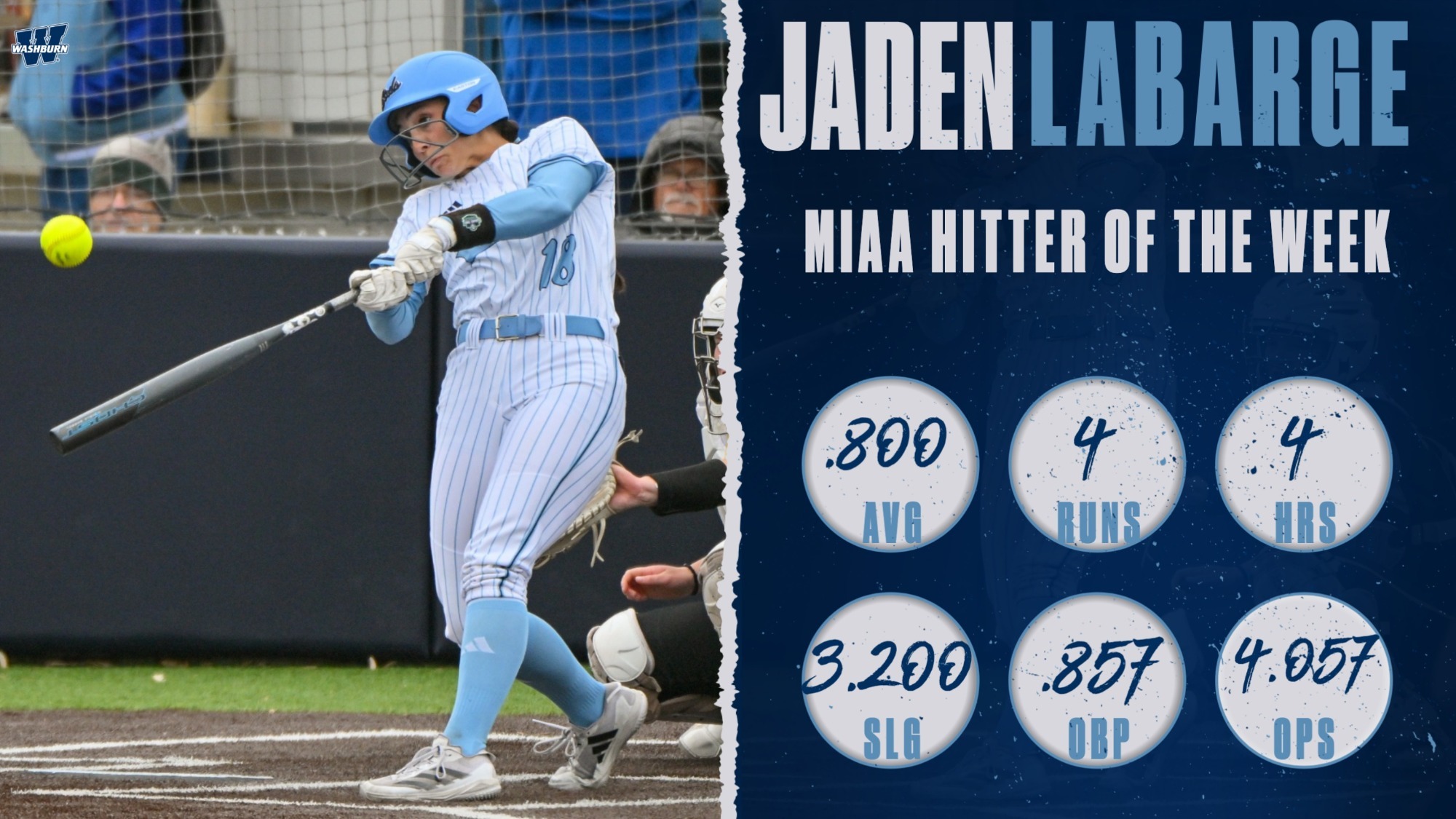 Ichabods open MIAA softball tournament with Hillcats - Washburn ...