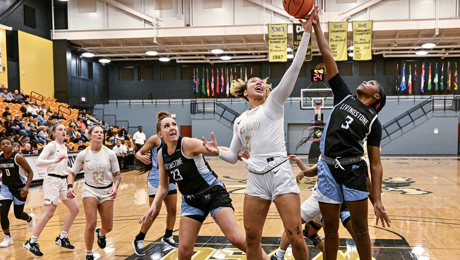 Women's Basketball dominates Bluefield State in the paint to win final ...
