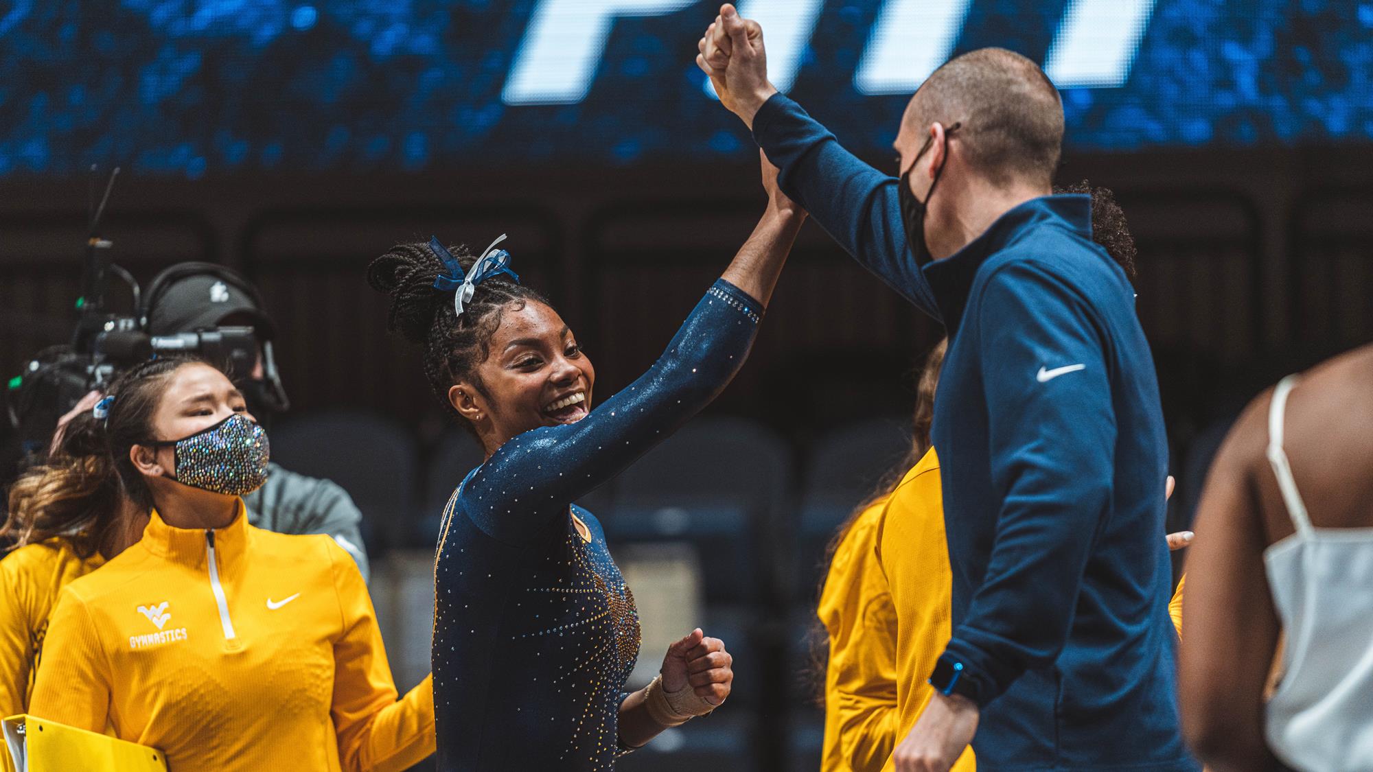 Kiana Lewis - Gymnastics - West Virginia University Athletics