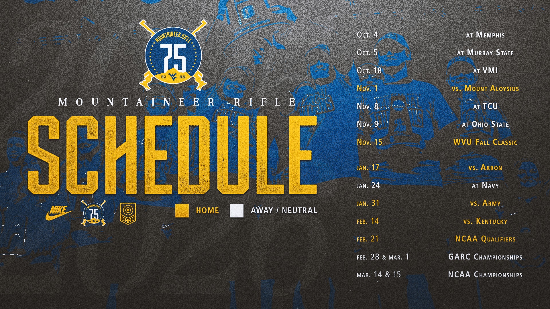 WVU Rifle Collects 25th Straight Regular Season Win - West Virginia ...