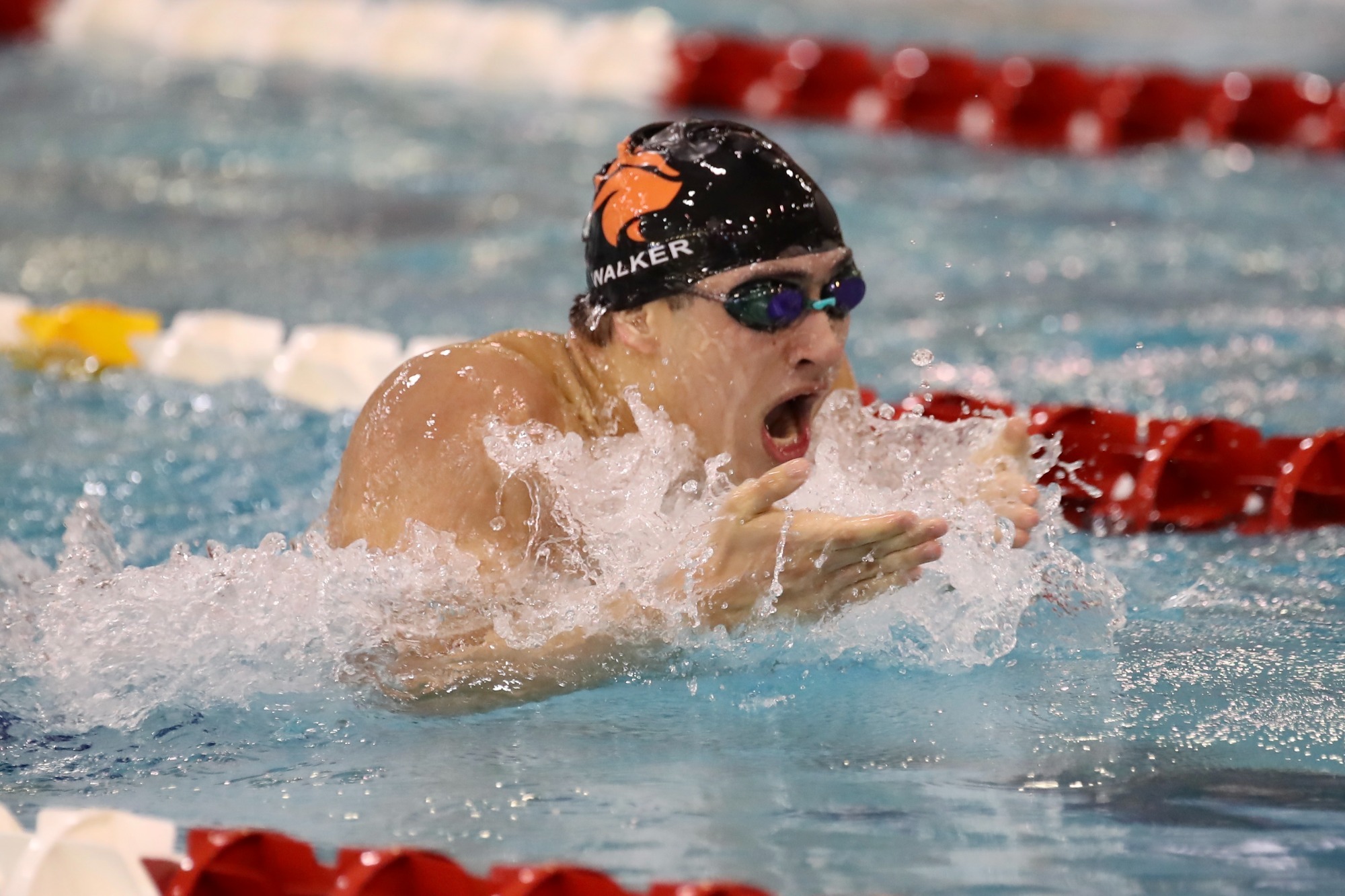 Marcus Walker Swims to Victory in Two Events - West Virginia Wesleyan College Athletics