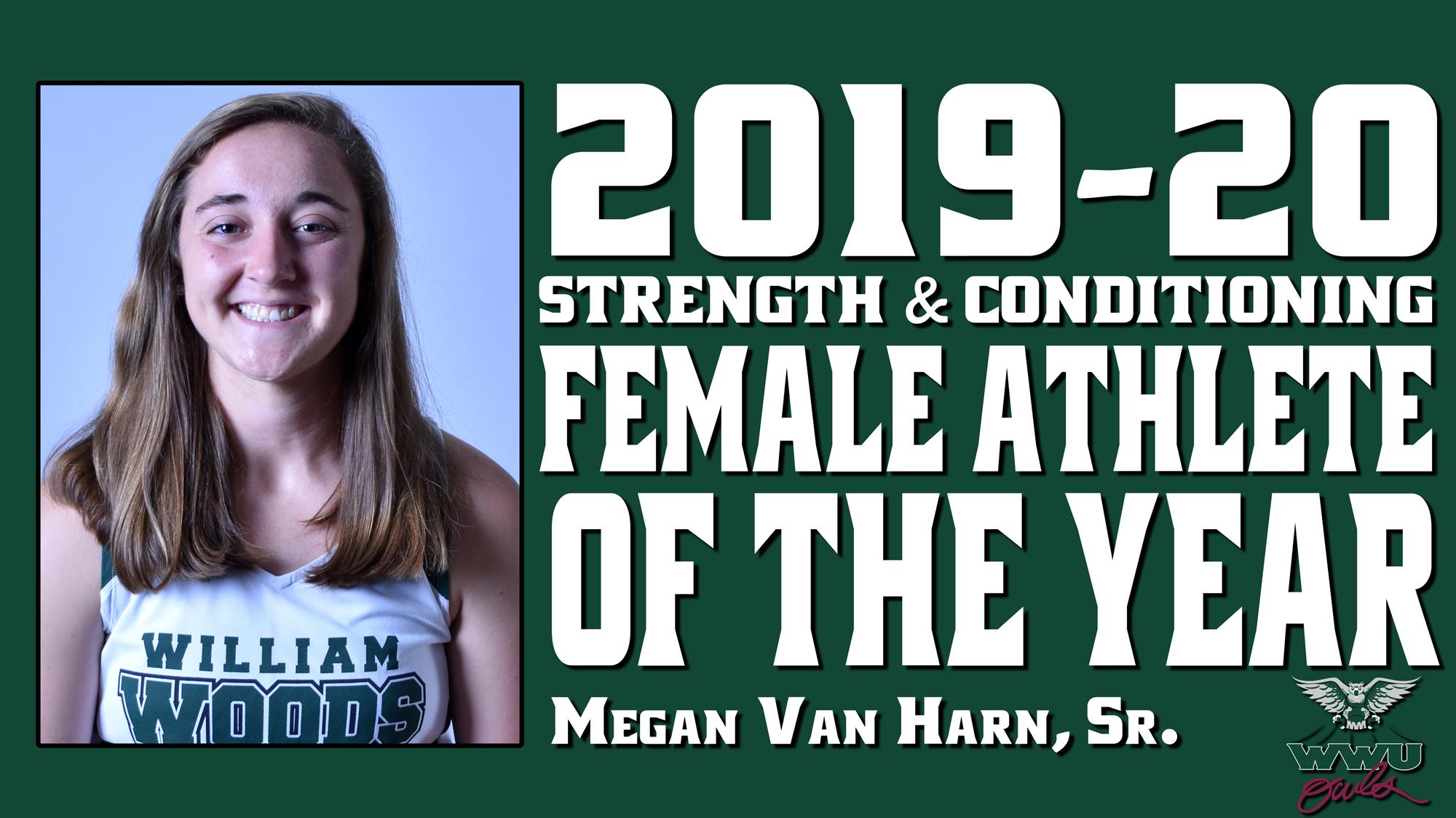 Megan Van Harn Named Female Strength & Conditioning Athlete of the Year ...
