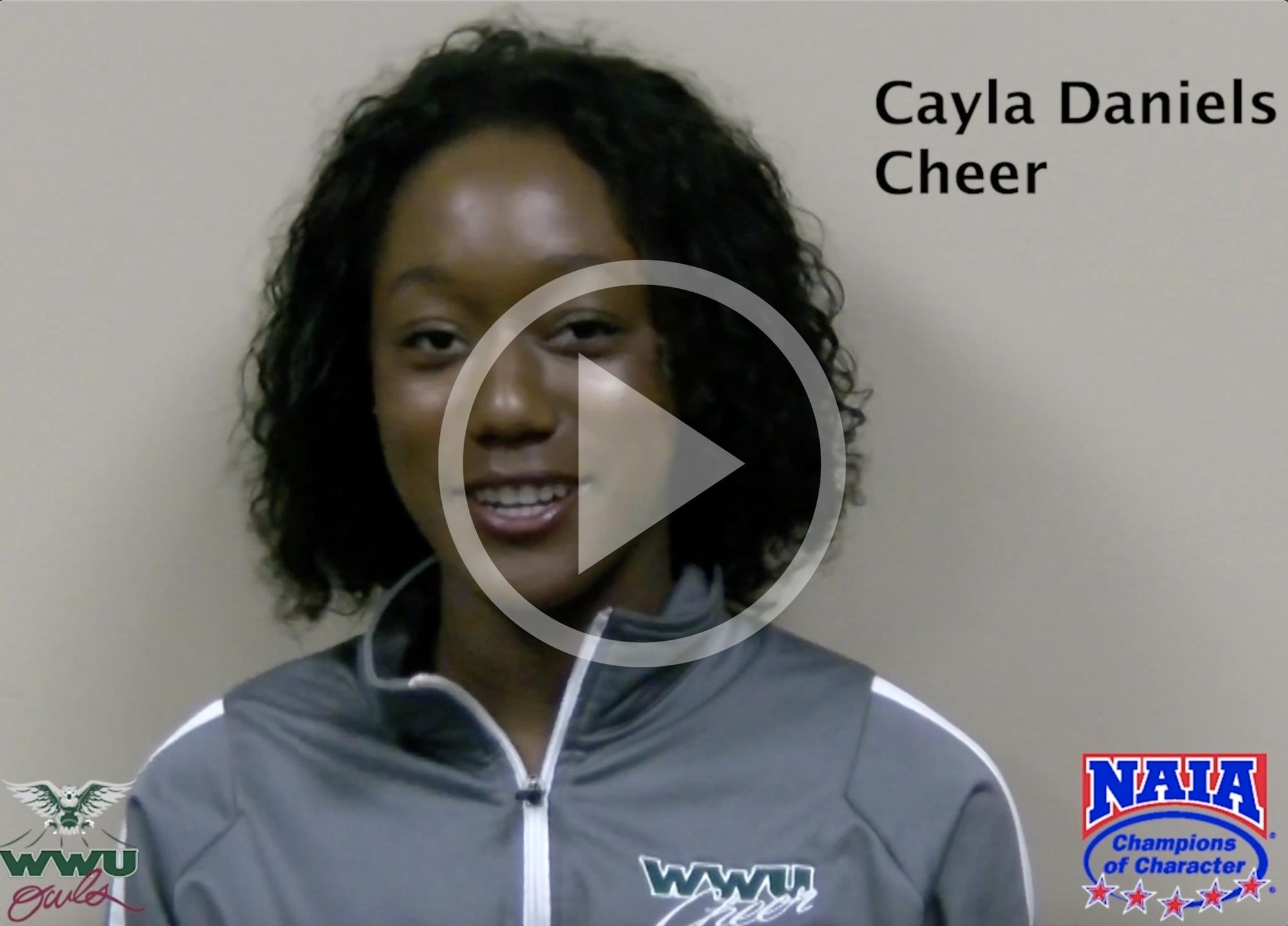 William Woods Wednesday Feature Spotlight - Cayla Daniels - William ...