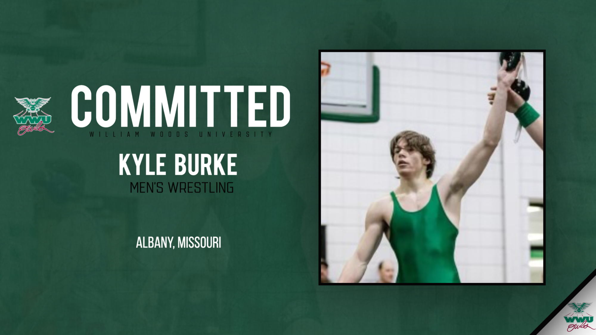 Kyle Burke Signs with WWU Wrestling - William Woods University Athletics